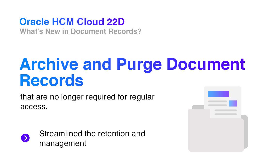 What's new in document records blog - PeopleCloud - Preferred Oracle ...